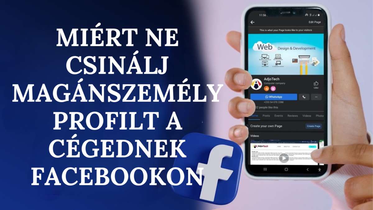 Miért Ne Csinálj Magánszemély Profilt A Cégednek Facebookon? - Ryck Poster